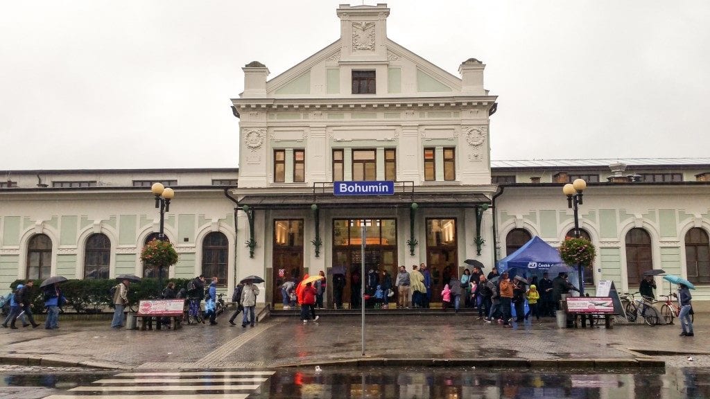 Popis a hodnocení nádraží Bohumín - Vlakem jednoduše