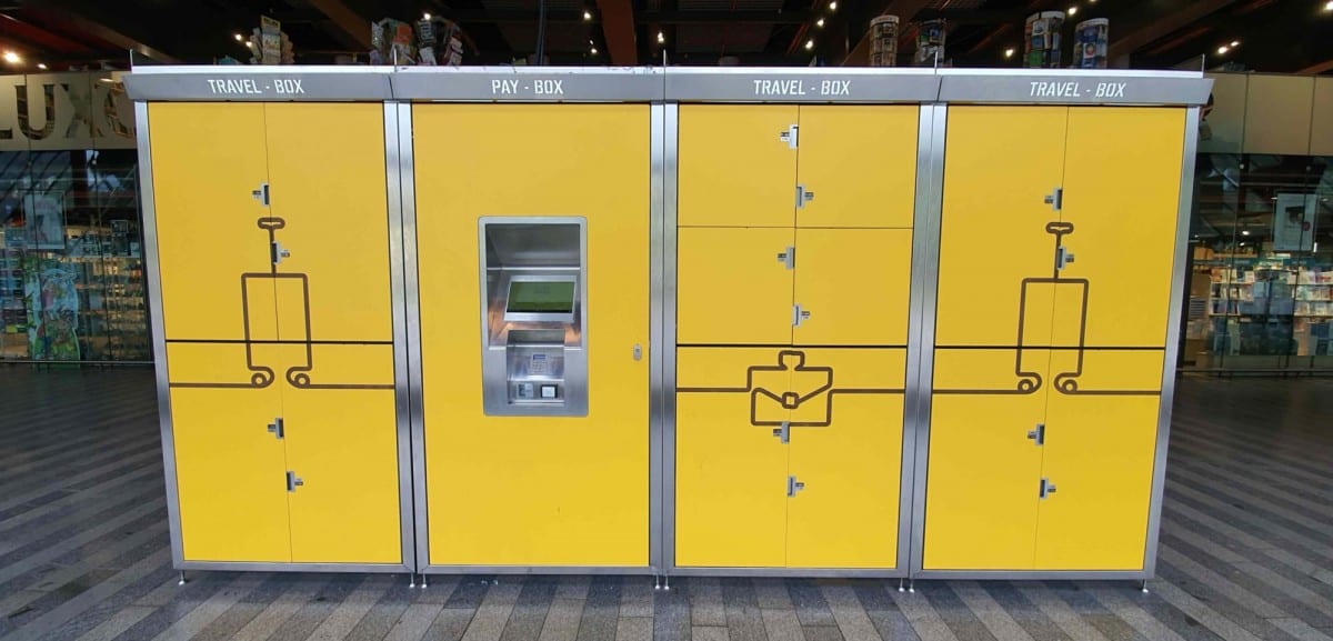 Úschovna zavazadel - travel box - v Praze - Vlakem jednoduše