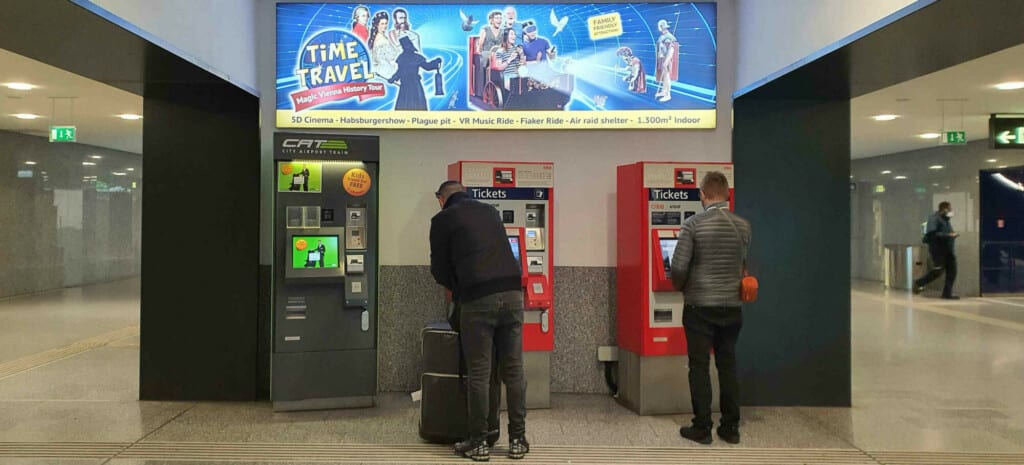 Popis a hodnocení nádraží Vídeň - letiště - Vlakem jednoduše