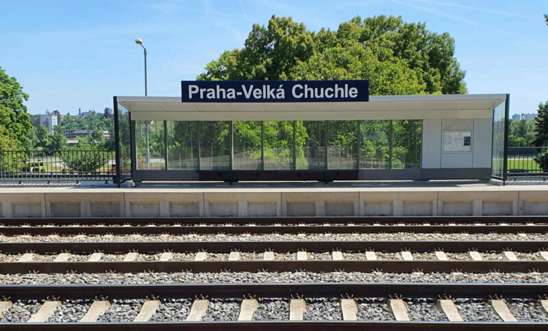 Praha-Velká Chuchle - průvodce, fotky - cestujte Vlakem jednoduše