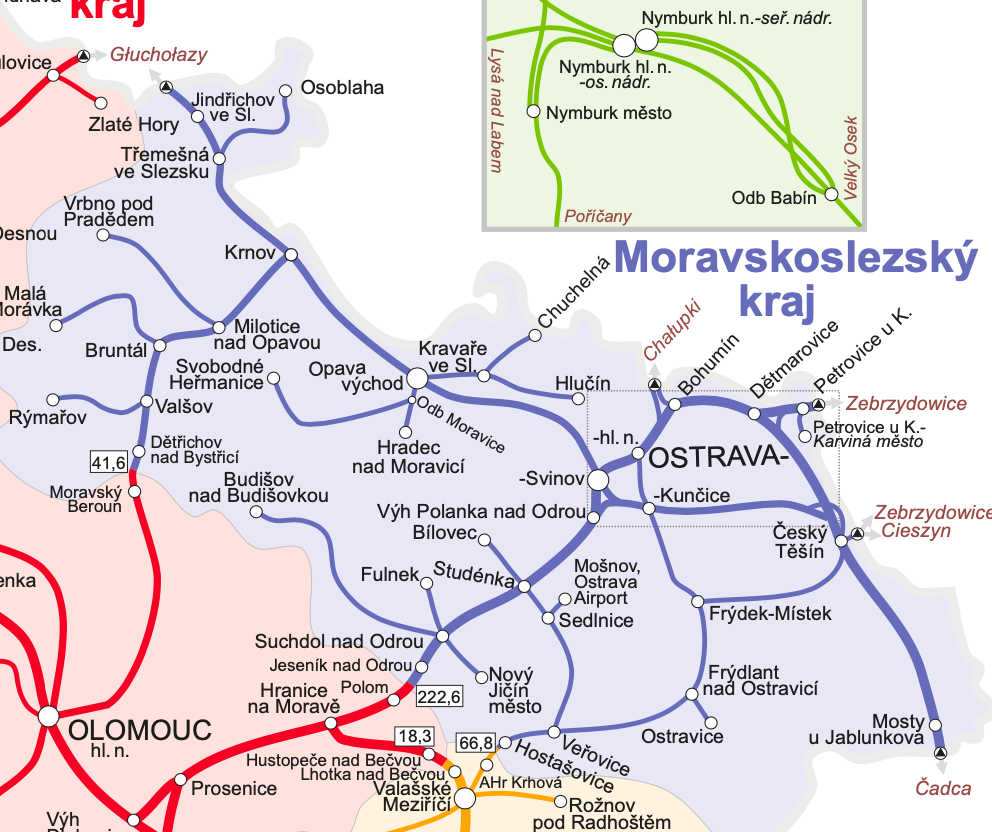 Nový jízdní řád 2024 v Moravskoslezském kraji - Vlakem jednoduše